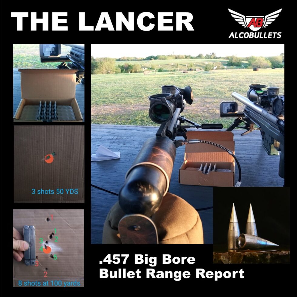 .457 Big Bore Bullets – The LANCER Hunting Report – Graveyard Dead ...